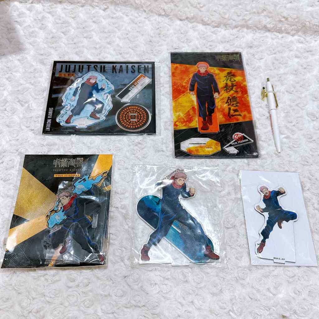 OFFICIAL Jujutsu Kaisen JJK Itadori Yuji Yuuji Merch Acrylic Stand ...