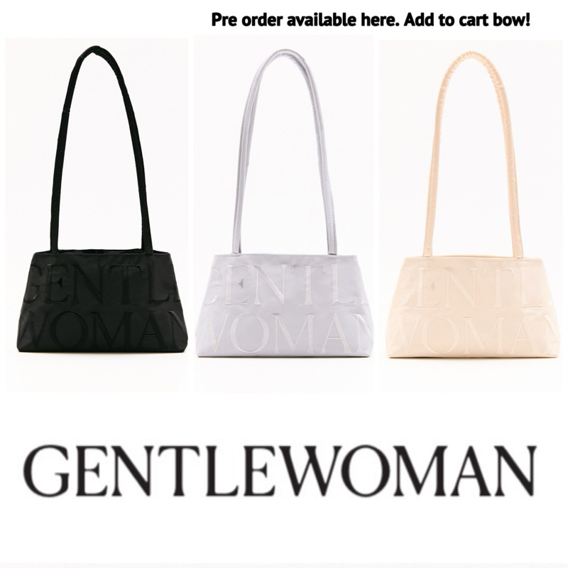 Guaranteed Authentic Gentlewoman Ballerina Bag | Shopee Philippines
