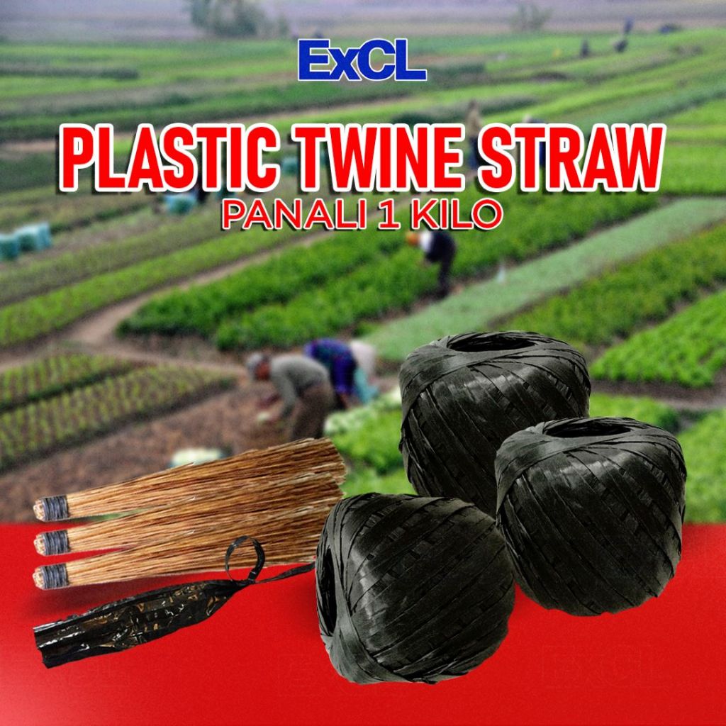 ExCL - Plastic Twine / Plastic Straw (1roll) | Shopee Philippines