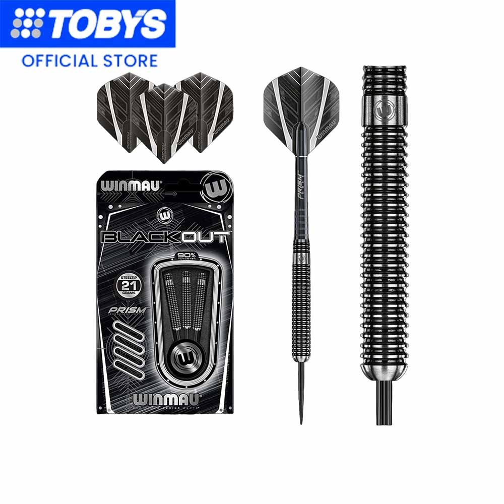 Toby's Sports Winmau Dart Pin Blackout 90% Tungsten 21 grams | Shopee ...