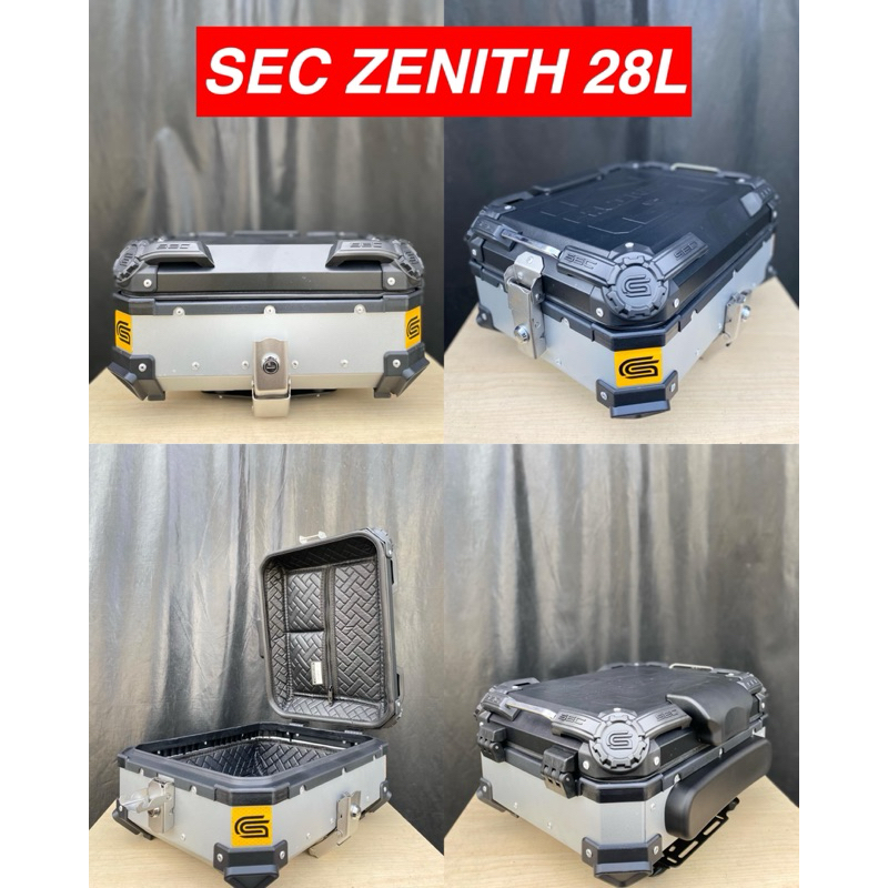 Original 22L 28L SEC DUHAN MC Moto Alloy Top Box TopBox | Shopee ...