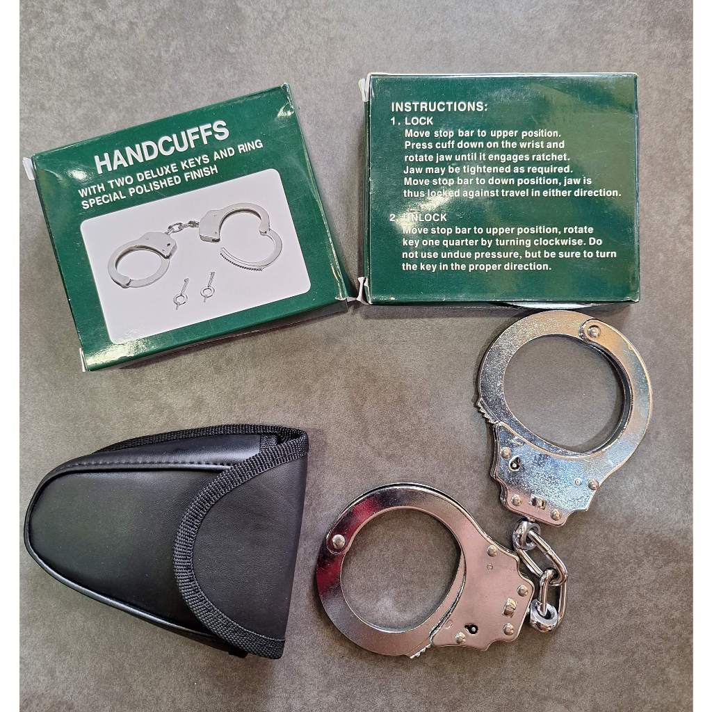 handcuffs set with bag sport | Shopee Philippines