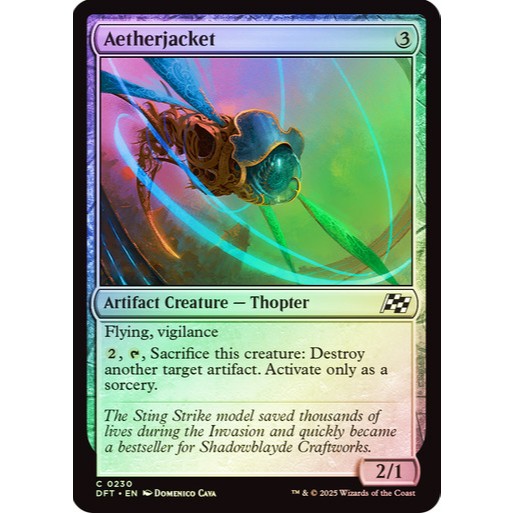 Aetherjacket - DFT - Common - MTG Cards (WOTC) | Shopee Philippines