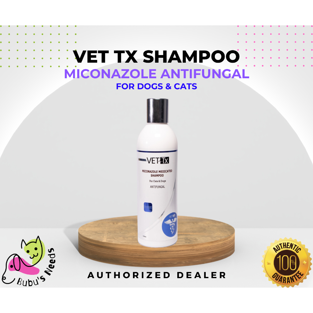 VET TX SHAMPOO FOR DOGS AND CATS CHLORHEX!D!NE AND MICON@ZOLE ANTI ...