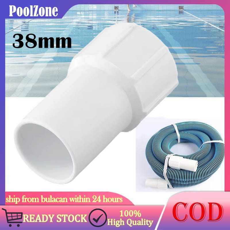 38mm Swimming Pool Hose Connector Pool Suction Adapter Pipe Vacuum Hose ...