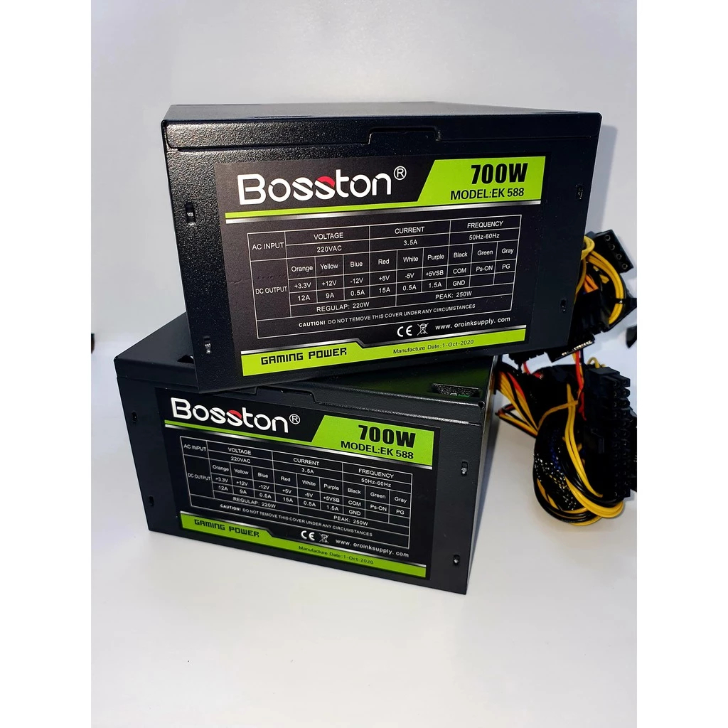 BOSSTON POWER SUPPLY EK588 700W BIG FAN | Shopee Philippines