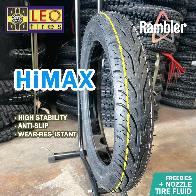 Freebies - LEO TIRE HIMAX TUBELESS Motorcycle Gulong Daily Travel - 14/17 | Shopee Philippines
