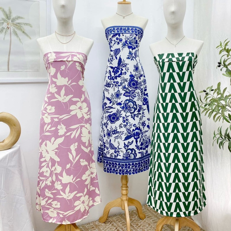 Malia Dress — Summer Tube Maxi Dress for Women | Flair Clothing ...