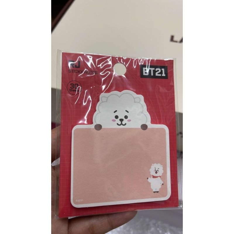BT21 RJ Sticky Note (30 Sheets) | Shopee Philippines