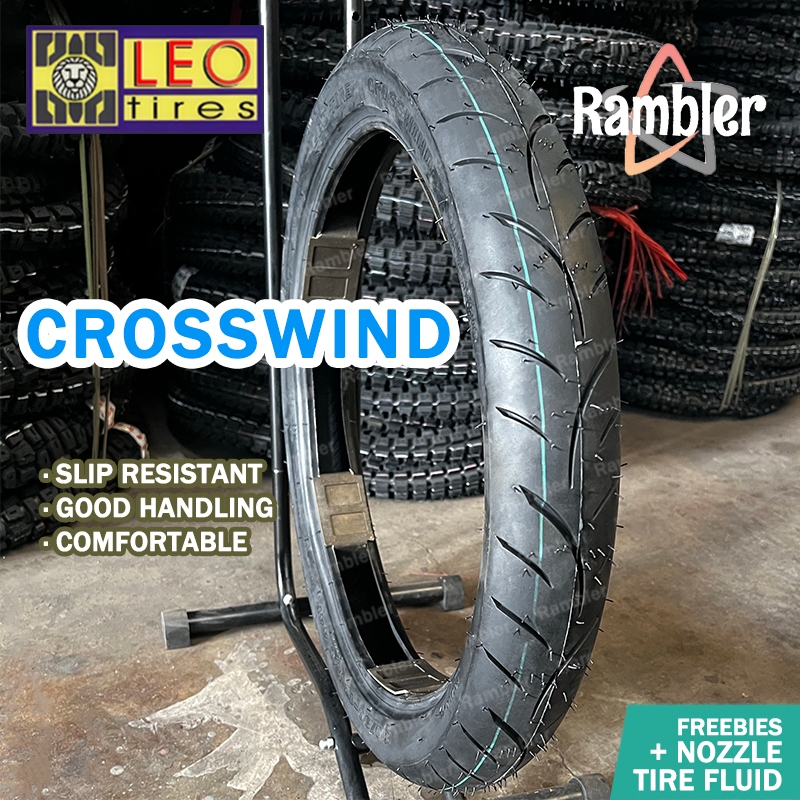 Freebies - LEO TIRE CROSSWIND TUBELESS Anti-Slip Matibay Motorcycle ...