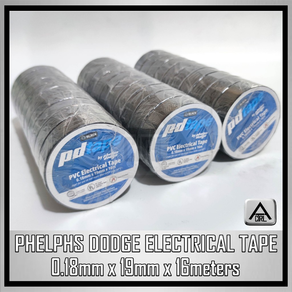 PHELPS DODGE ELECTRICAL TAPE 0.18 x 19mm x 16meters | VAT INCLUDED ...