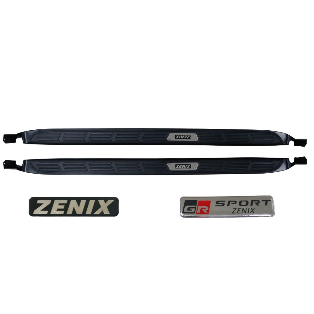 Black Stepboard Running Board for Toyota Innova Zenix 2023 | Shopee ...