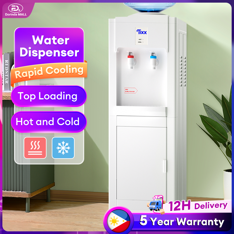 Tixx Water Dispenser Hot and Cold Top Loading Water/Drinking Household ...