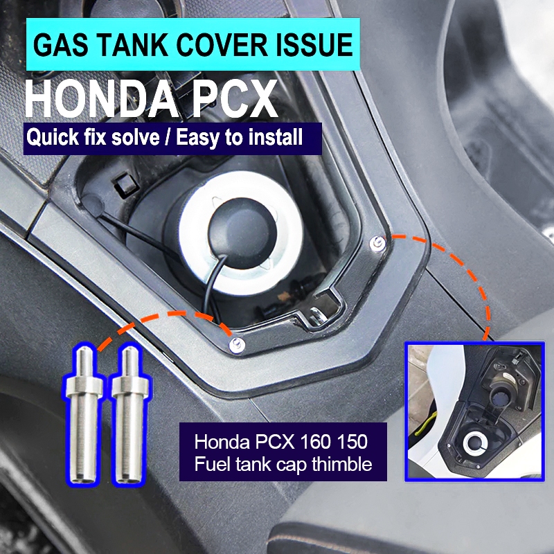 Honda PCX160/150 PCX Modified ejector fuel tank cover spring accessories Durable stainless steel ...