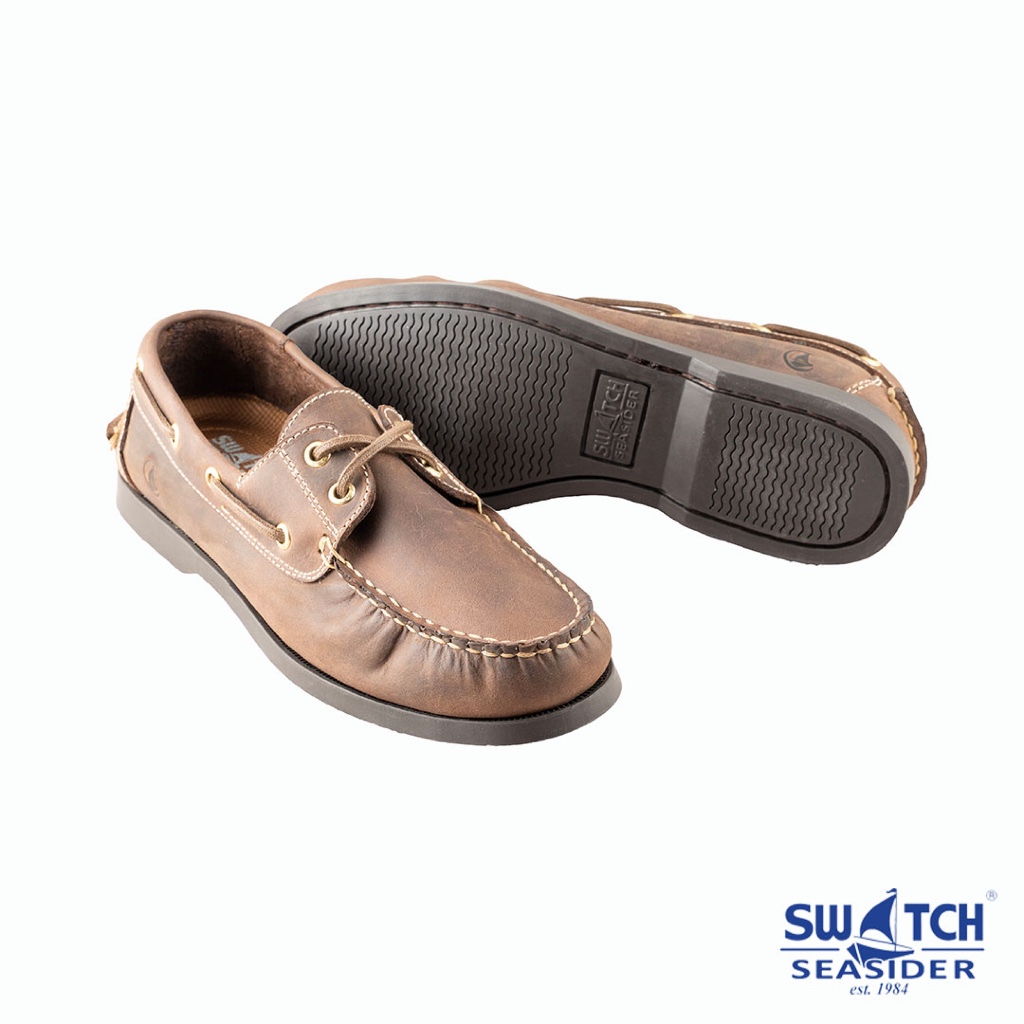Swatch Seasider Loafers Chr-01 (Auburn) | Shopee Philippines