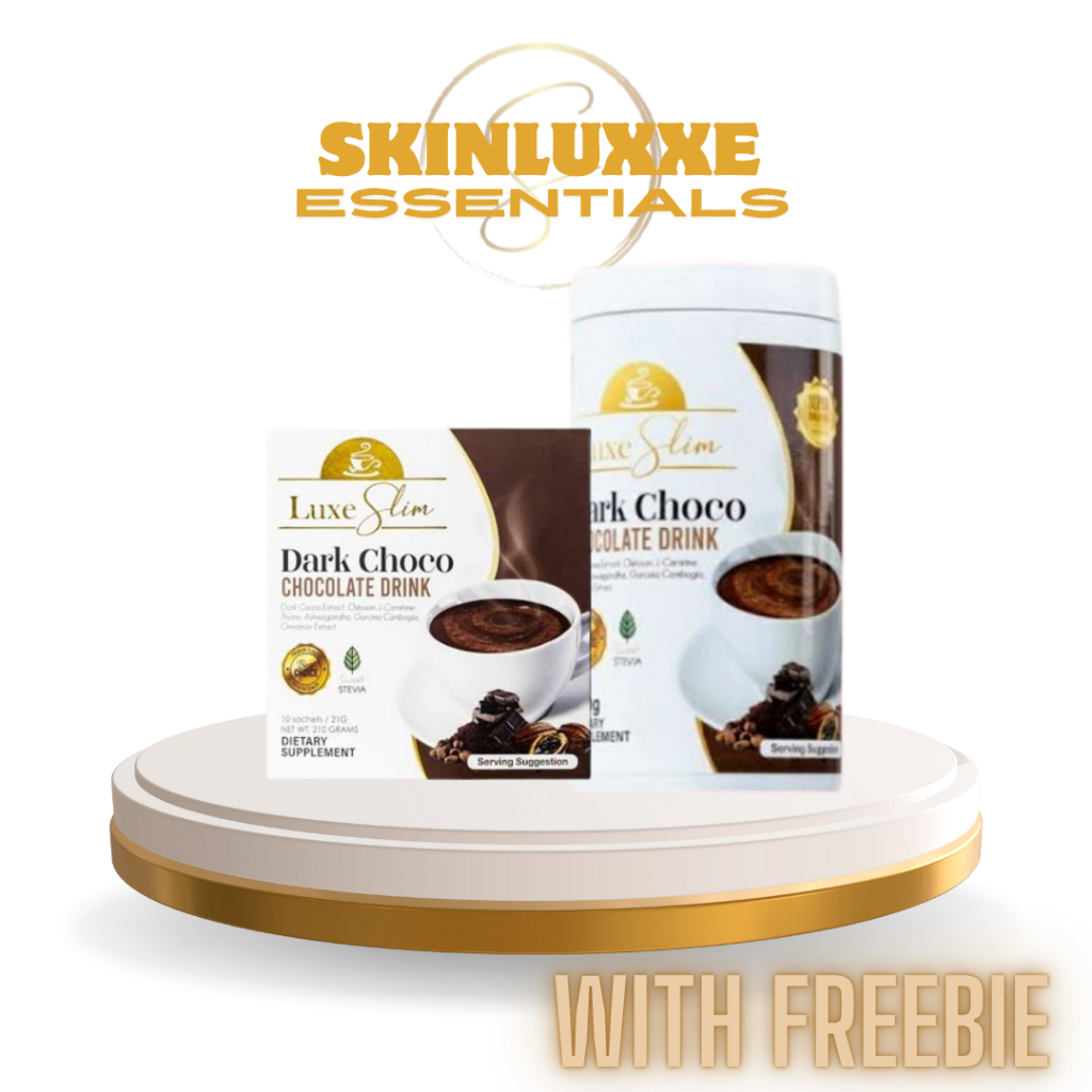 LUXE SLIM Dark Choco Chocolate Drink Beauty Juice by Ana Magkawas 10 Sachets LuxeSlim Slimming ...