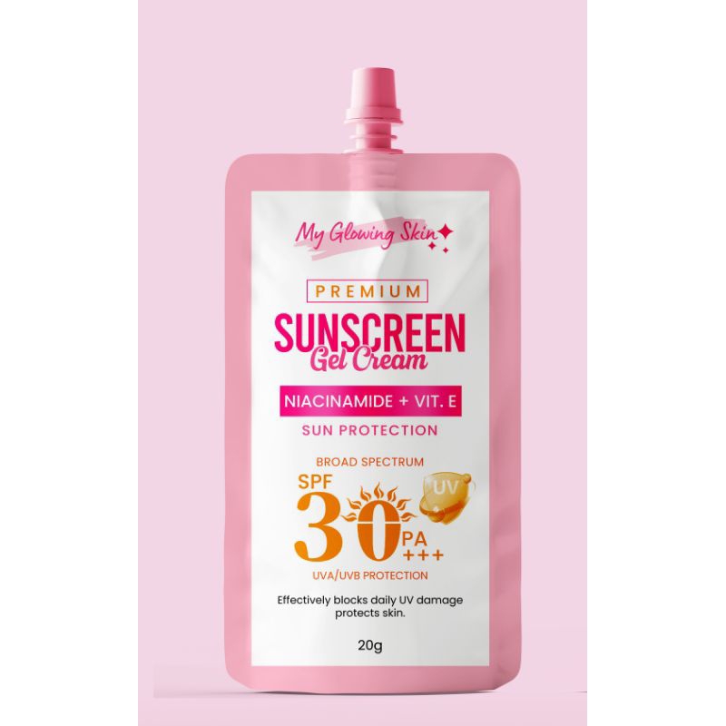 MGS Premium Brightening sunscreen gel cream spf30Pa+ | Shopee Philippines