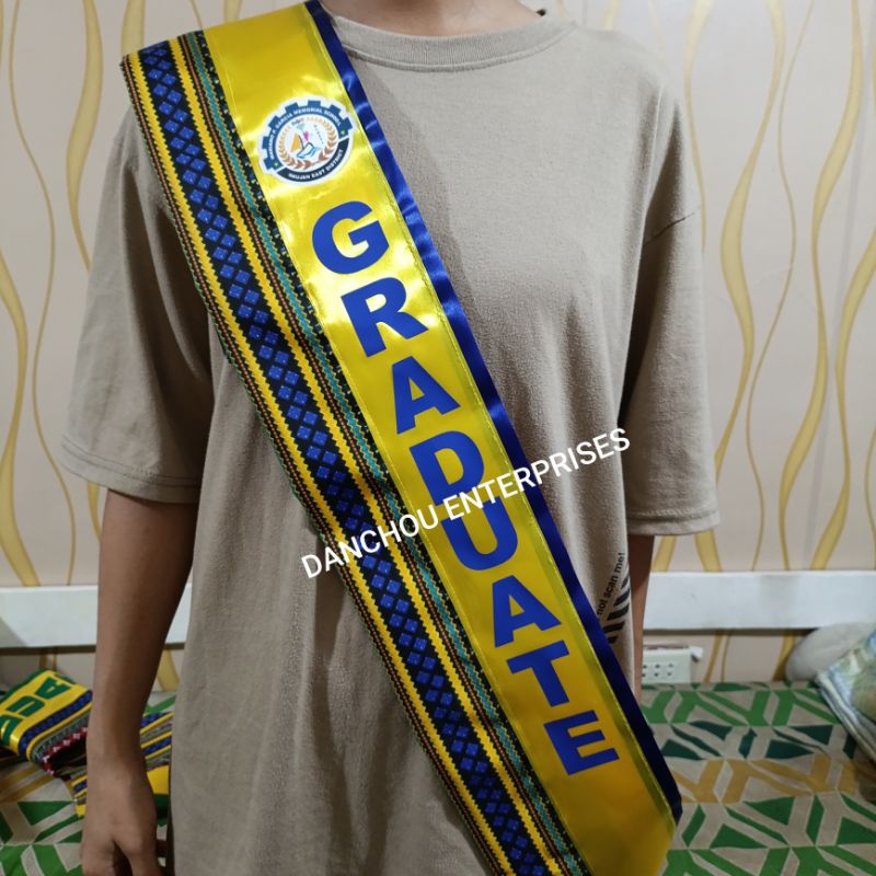 CUSTOMIZED BATIC / ETHNIC GRADUATION Arabay / Sablay / Stole / Sash ...