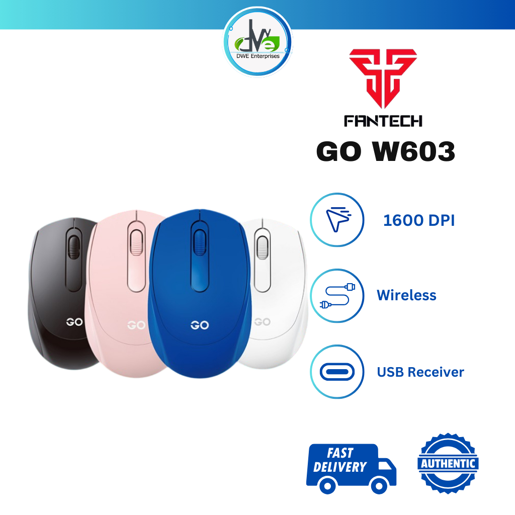 FANTECH GO W603 WIRELESS MOUSE | Shopee Philippines