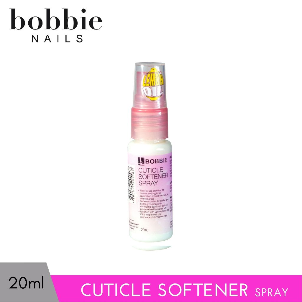 Bobbie Nails Cuticle Softener Spray 20ml | Shopee Philippines