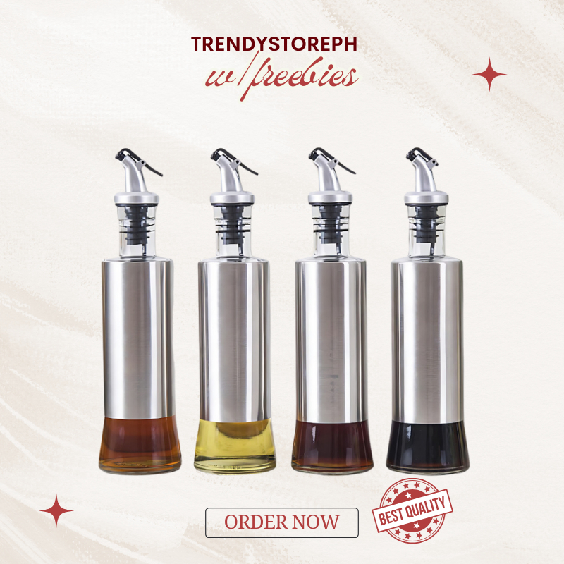 Bottle Condiments 300ml Stainless Steel Sauce Liquid Dispenser ...