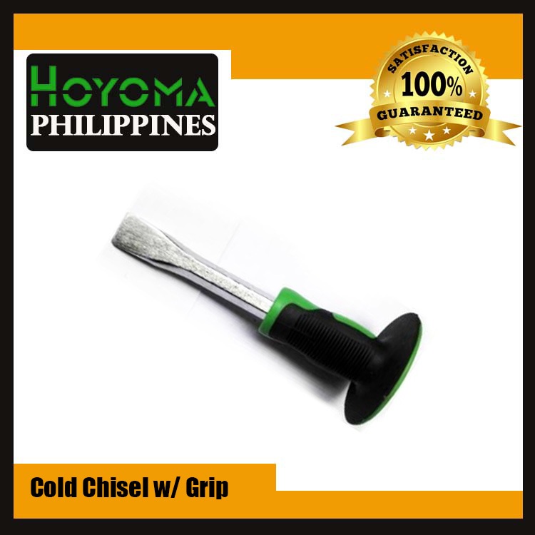 hoyoma cold chisel w/grip flat HT-CCF | Shopee Philippines