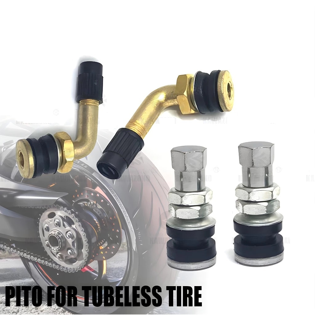 LUCKY-KK Motorcycle Tire valve pito tubeless universal | Shopee Philippines
