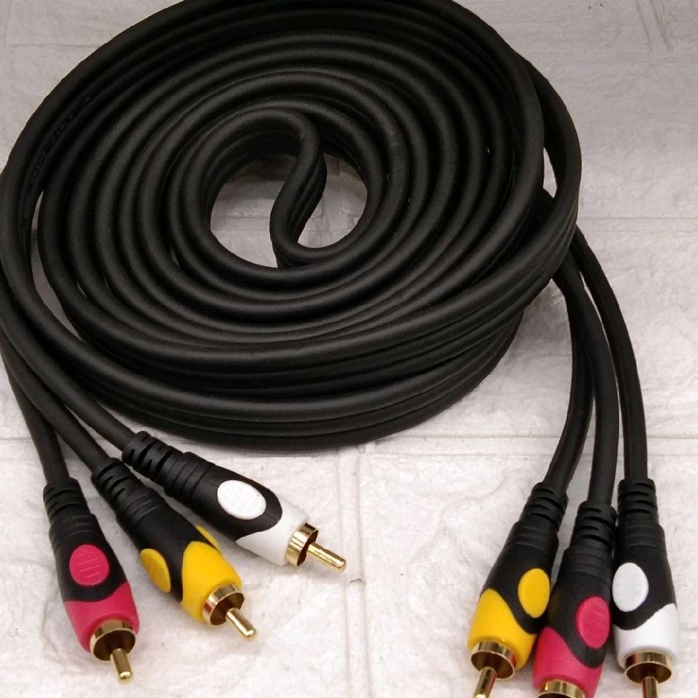 GF29292 RCA COMPONENT HD CABLE (YX-1526) 3M | Shopee Philippines