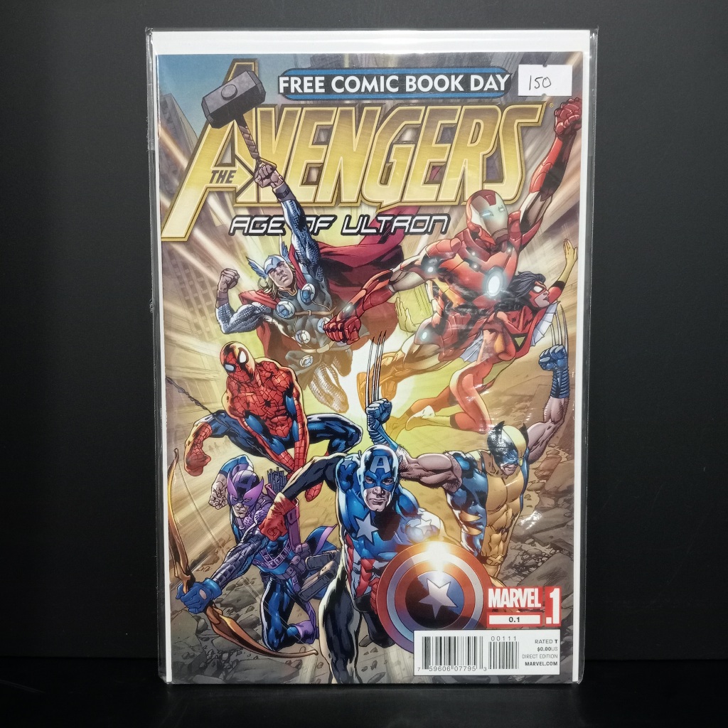 Marvel Comics The Avengers: Age of Ultron Free Comic Book Day #1 ...