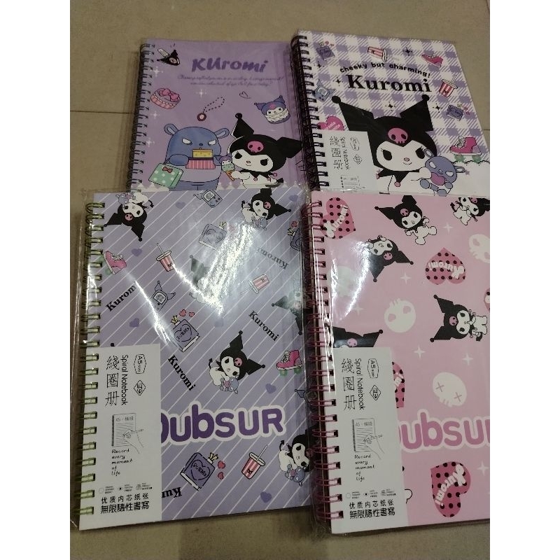 KUROMI NOTEBOOK ASSORTED DESIGN | Shopee Philippines