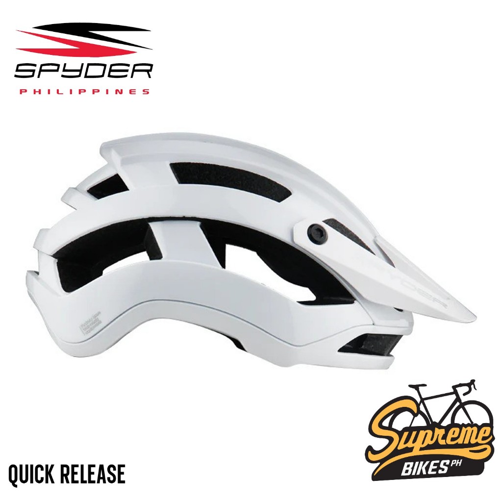 Spyder BERM MTB Quick Release Bike Helmet | Shopee Philippines