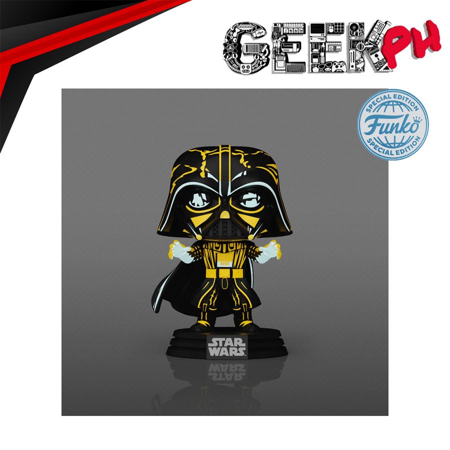 Funko POP Star Wars Retro Darth Vader (Glow in the Dark ) Special Edition Exclusive sold by Geek ...