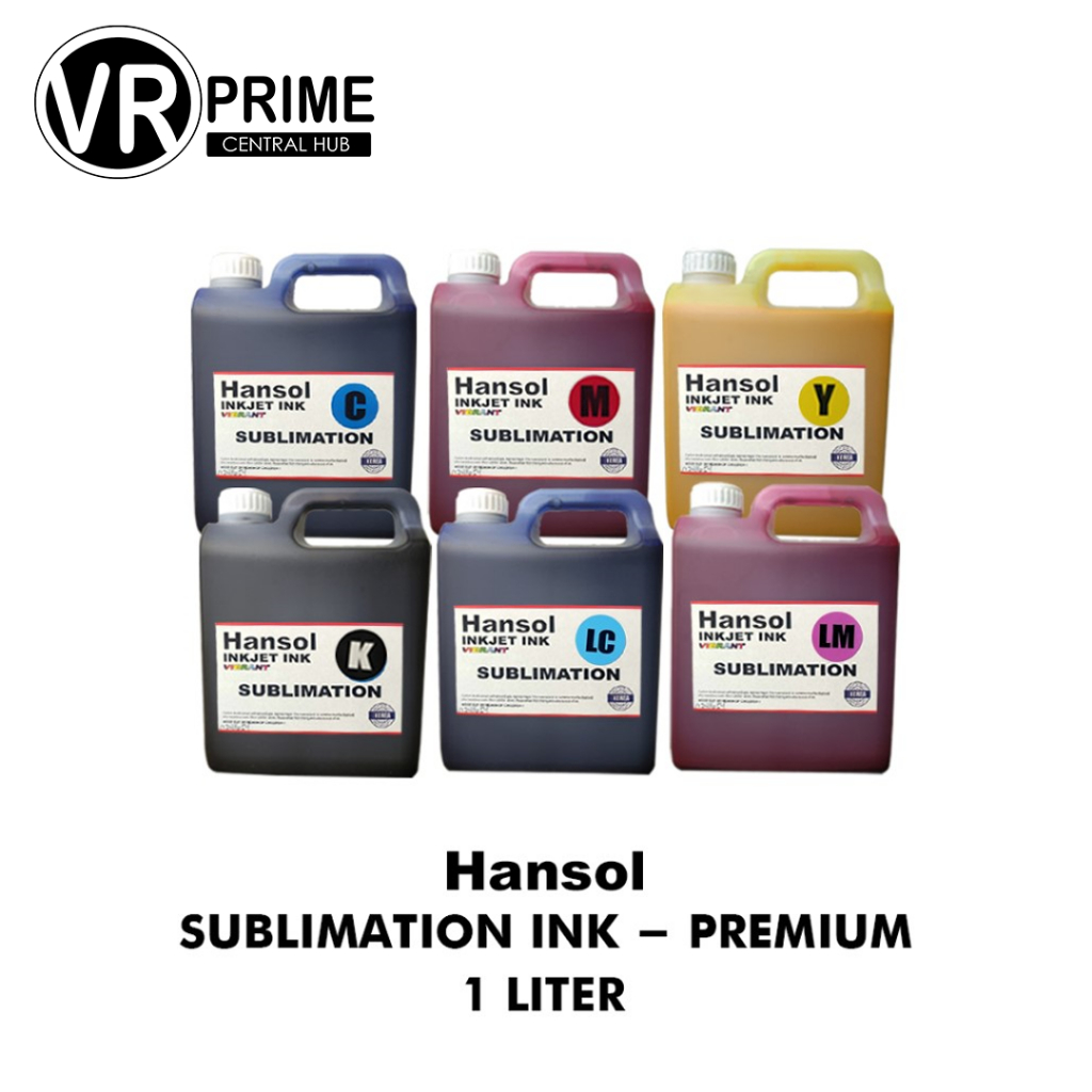 HANSOL SUBLIMATION INK - PREMIUM 1 Liter - for Printer Refill ink ...