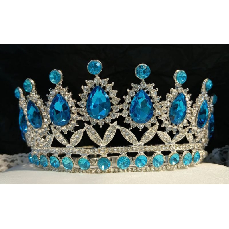 PAGEANT CROWNS WITH COMB SILVER PLATED | Shopee Philippines