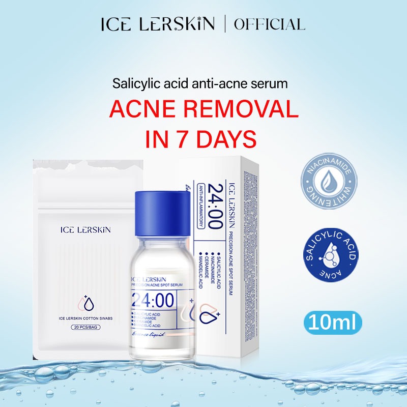 ICE LERSKIN Precision Anti-acne Essence | Salicylic Acid | Ceramide ...