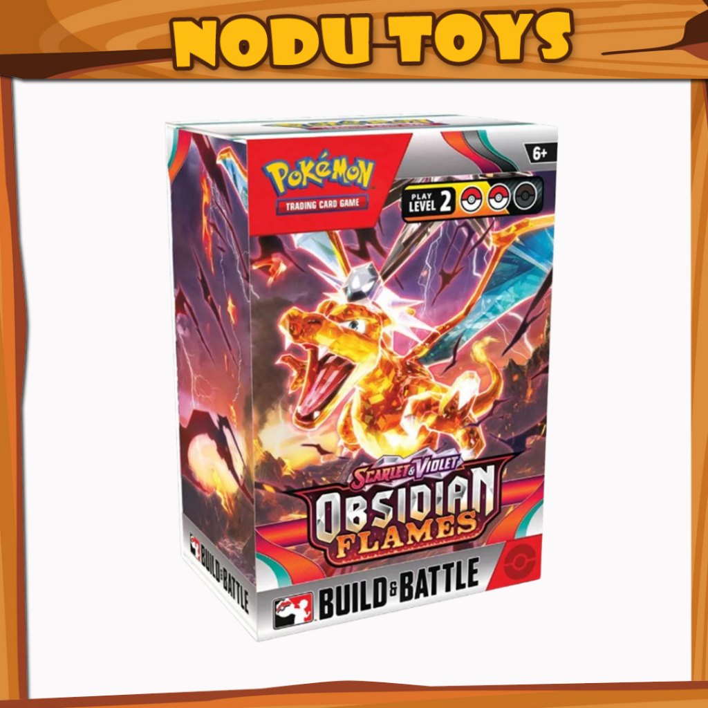 [SV03] Pokemon Trading Card Game Obsidian Flames Build & Battle Box ...