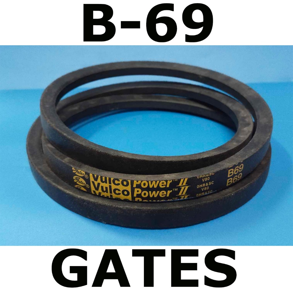 ORIGINAL GATES V-BELT B-69 ...