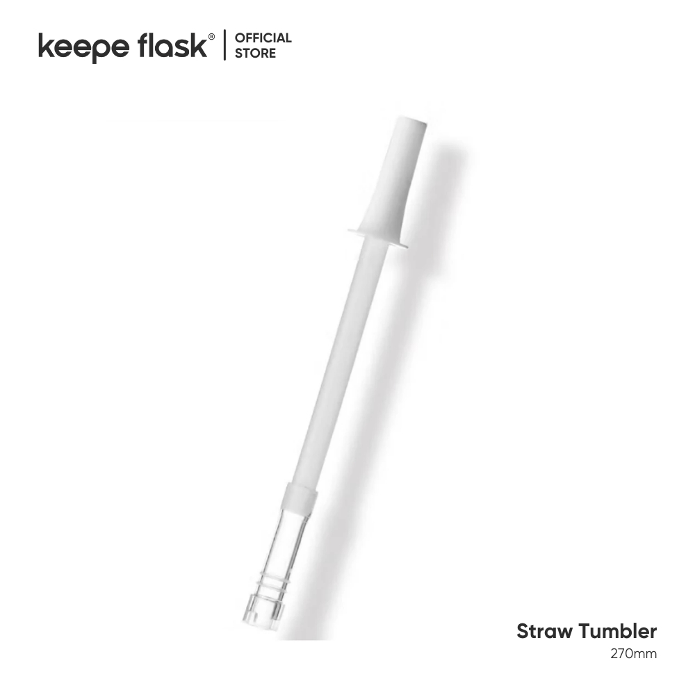 Keepe Flask Tumbler Silicone Straw Reusable BPA-free Drinking Straw ...