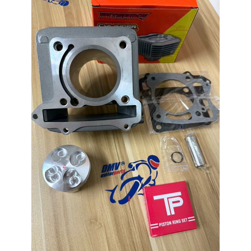 Pitsbike Cylinder Block 62mm Stock Size for RAIDER 150 Carb | Shopee ...