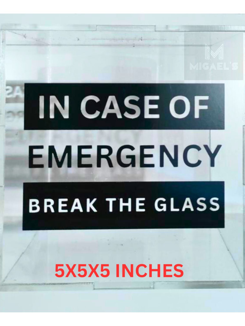 GIFT IDEAS/PERSONALIZED NAME IPON CHALLENGE GOALS Acrylic BOX Coin bank ...