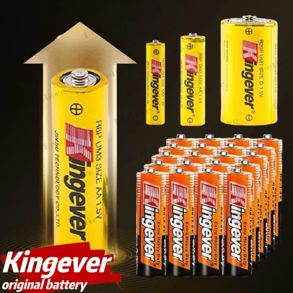 Kingever 100% Orignal Extra Heavy Duty AA AAA Family Combo Set Battery ...