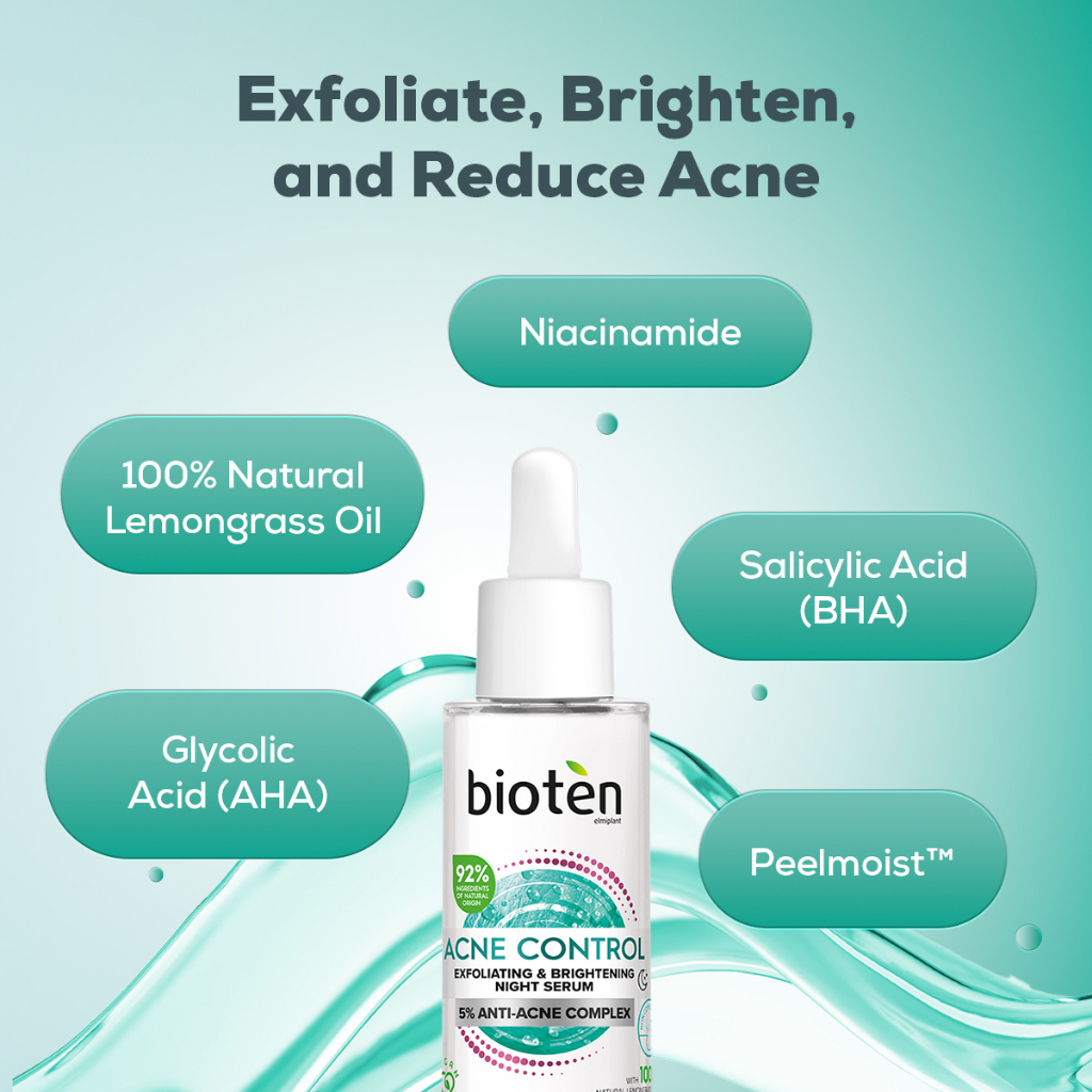 Bioten Acne Control Face Serum 30ml | Shopee Philippines