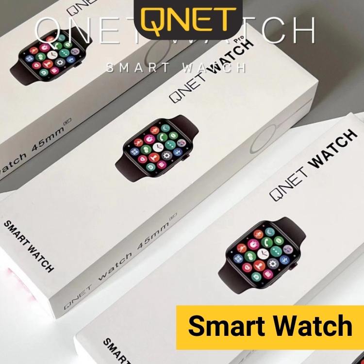 QNET Smart Watch 45mm Magnetic Portable Wireless Charging and AI ...