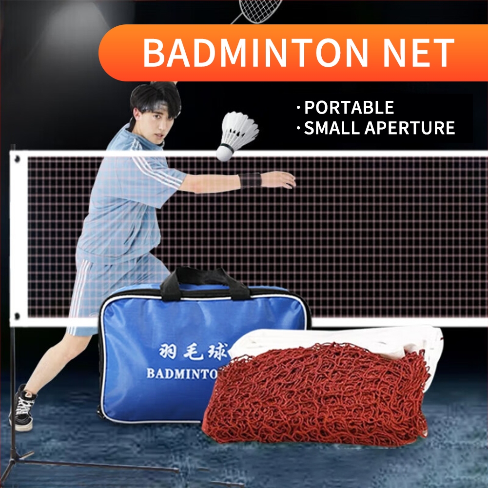 Portable Badminton Net Indoor and Outdoor Standard Competition Training ...