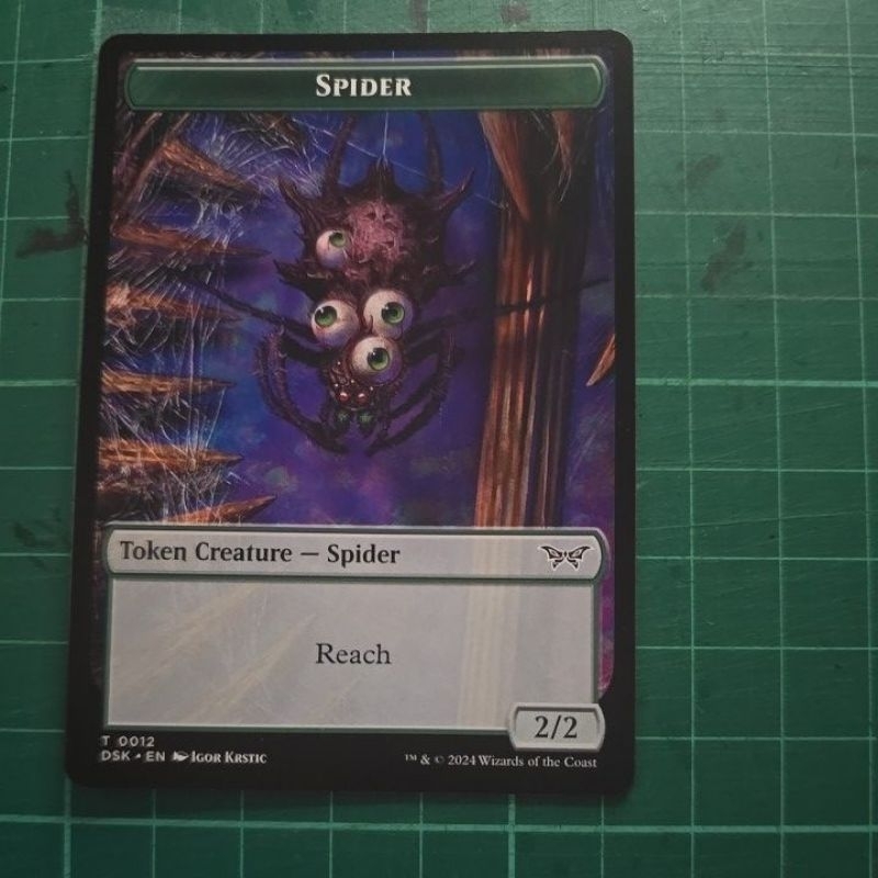 spider token - mtg - DSK | Shopee Philippines
