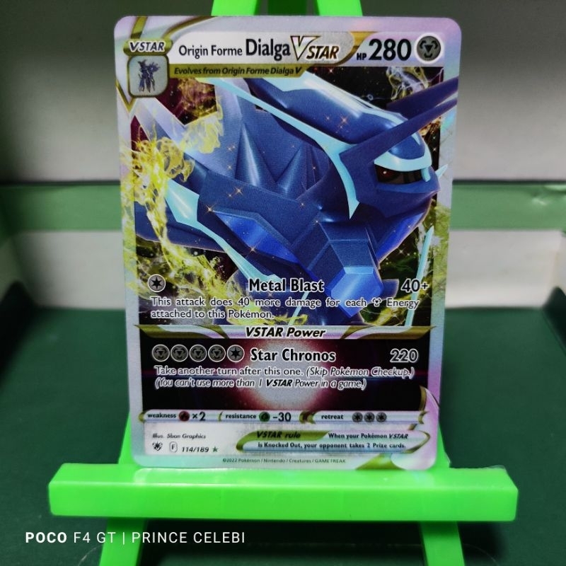 Pokemon TCG - Dialga Vstar | Shopee Philippines