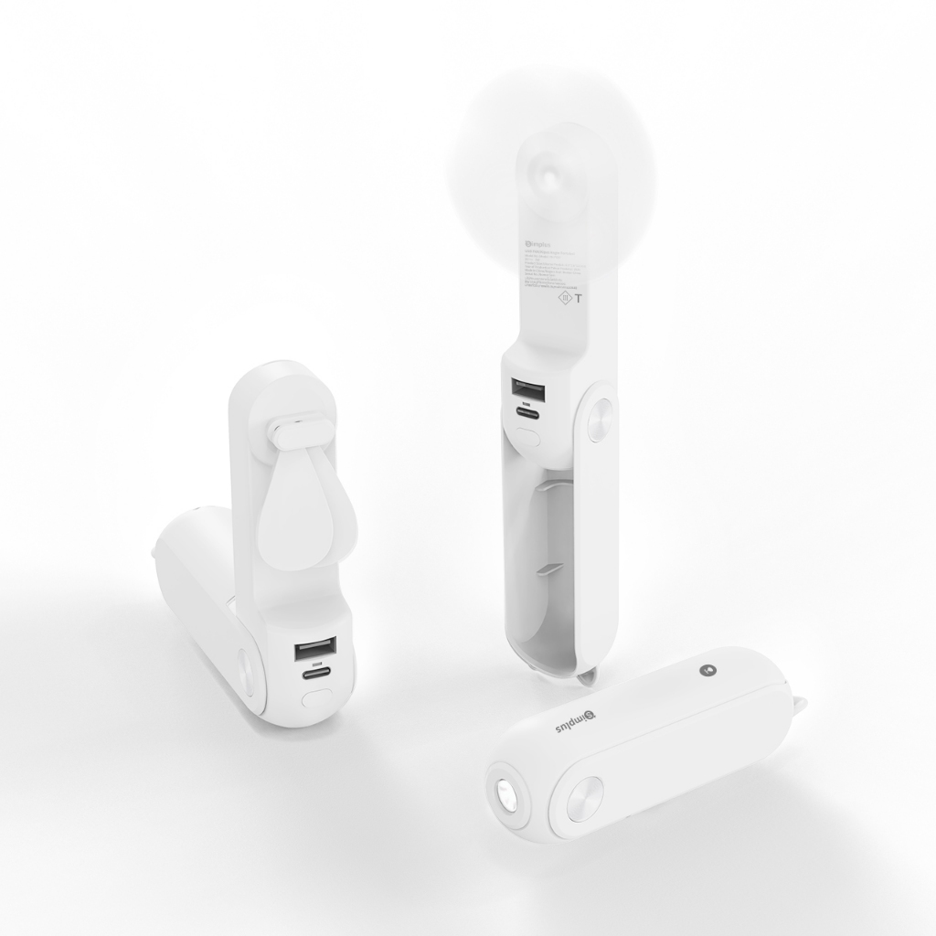 Simplus Fan Rechargeable Portable Handheld (Multi-function) DFSH012 ...