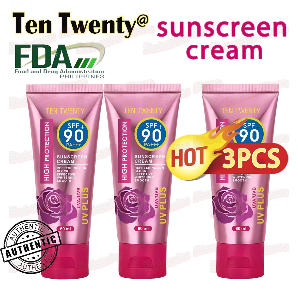 FDA Approved Facial Sunscreen SPF90+ High Protection Waterproof ...