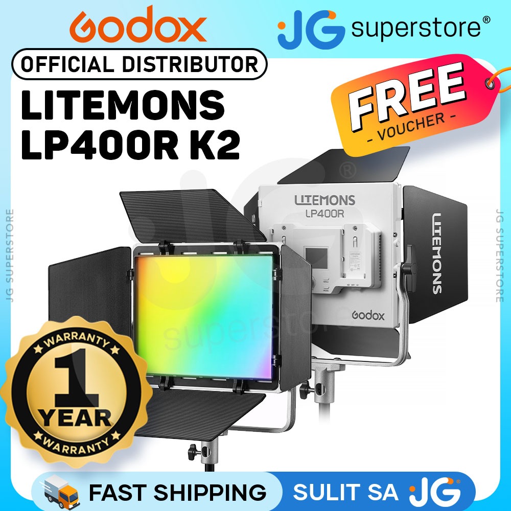 Godox Litemons LP400 Bi-Color / RGB LED Light Panel w/ for Live ...
