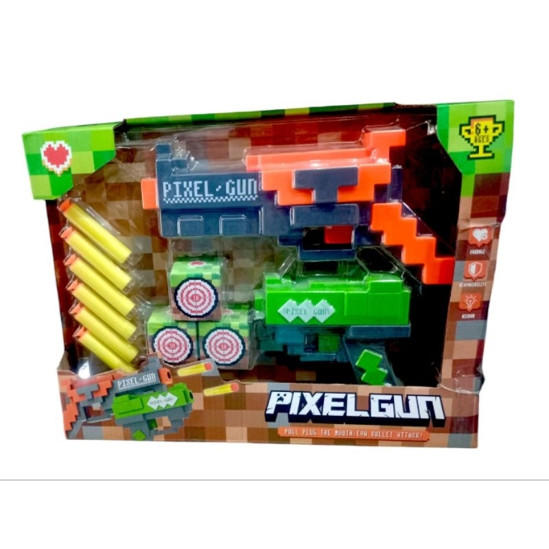 Minecraft Pixel Gun Bullet Attack | Shopee Philippines